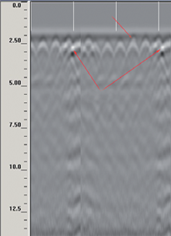 Georadar ser ind i beton - Teknologisk Institut