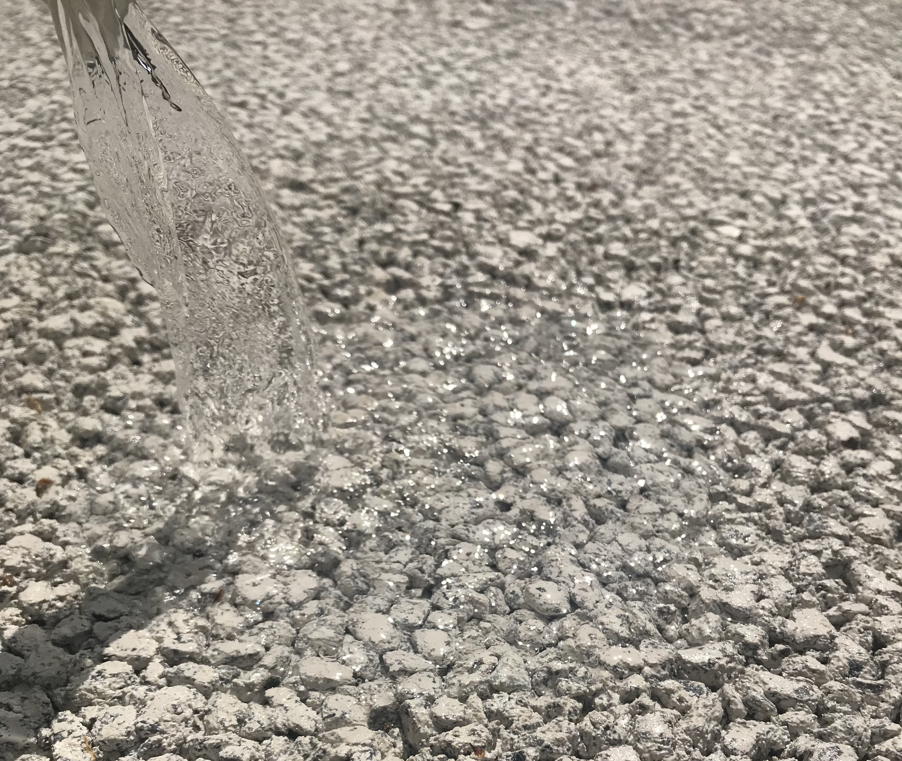 Filterbeton – permeabel betonbelægning til lokal håndtering af regnvand ...